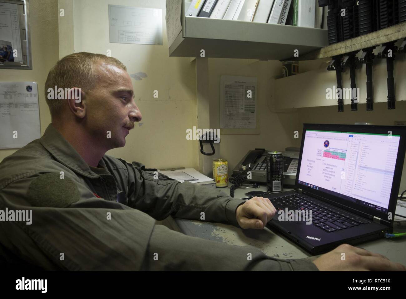 WESTERN PACIFIC (Feb. 8, 2019) U.S. Marine Sgt. Tracy Valentine, an ...