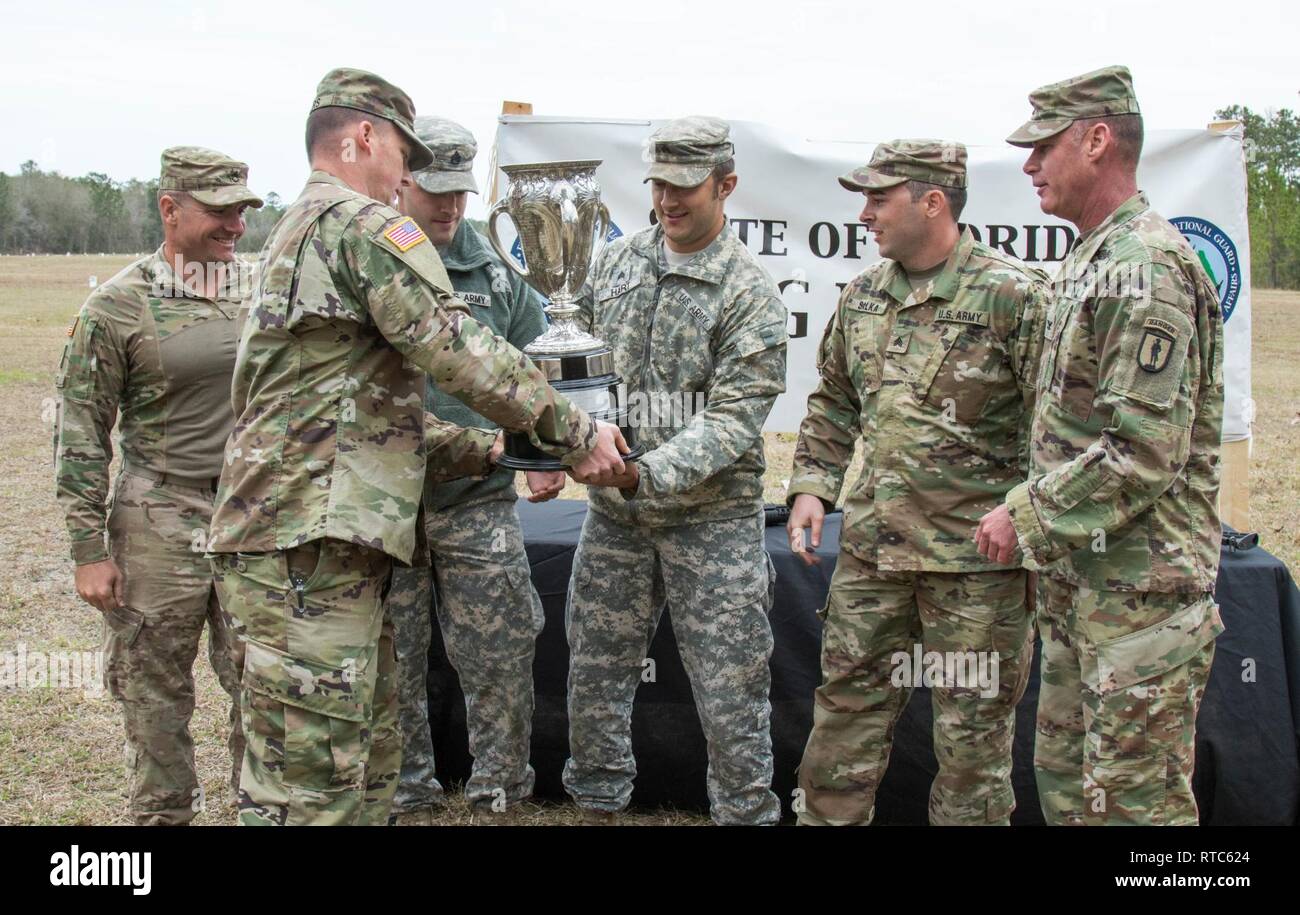 Florida Army National Guard Colonel Tad Warfel, commander of the ...