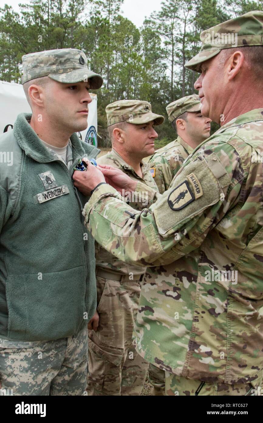 Florida National Guard Colonel Tad Warfel, commander of the Regional ...