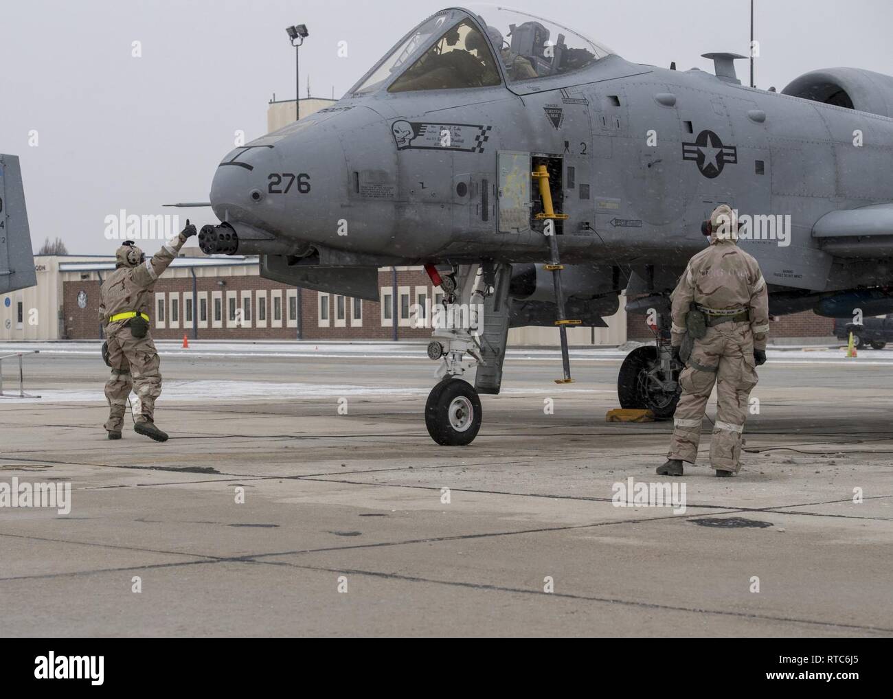 Dedicated crew chiefs with the 124th Aircraft Maintenance Squadron ...