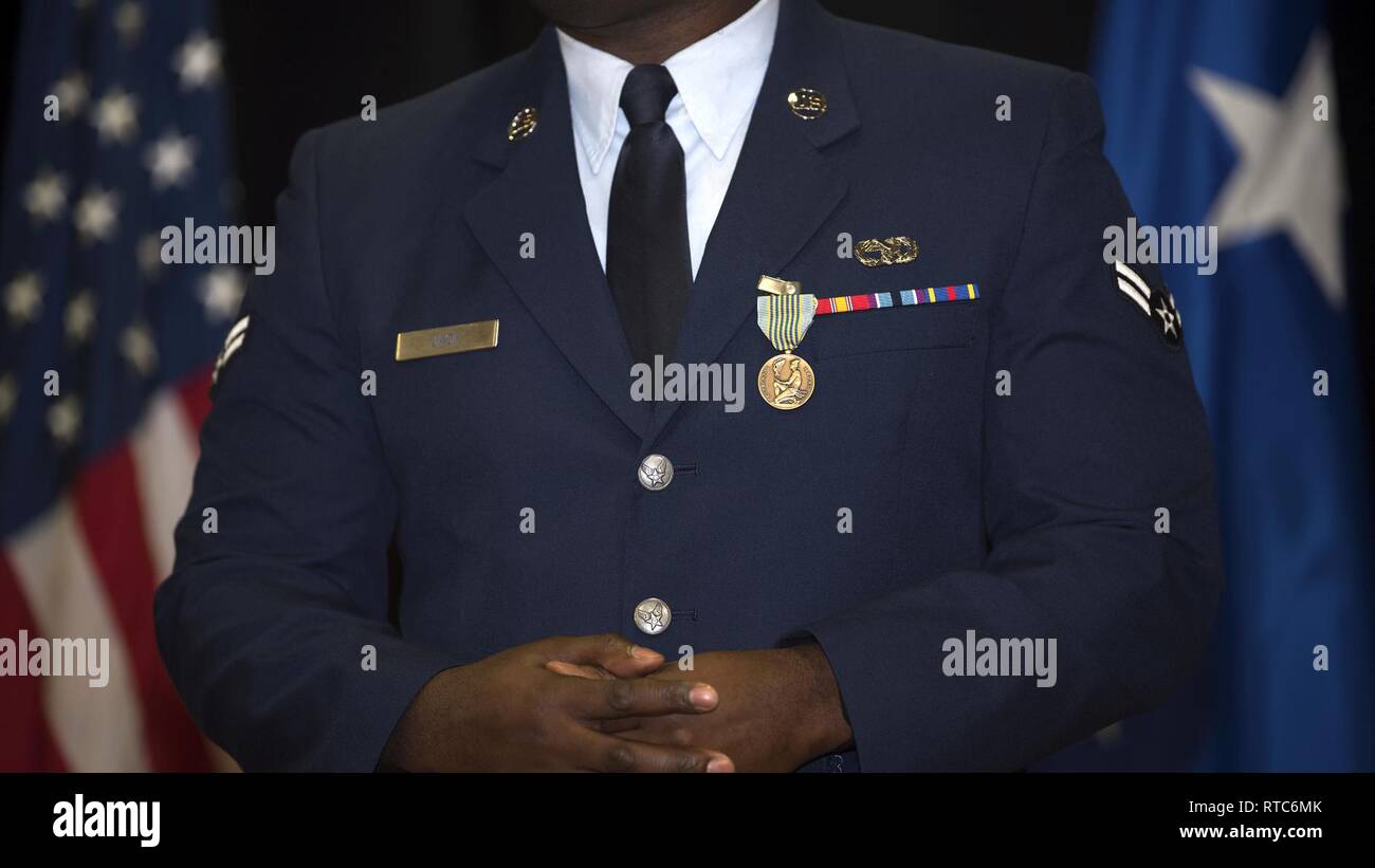 U.S. Air Force Airman 1st Class PeeJay Jack, a 290th Joint ...