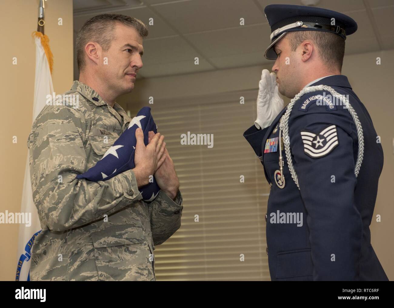 Lt. Col. D. Ross MacLeod III retired from the 102nd Intelligence Wing ...