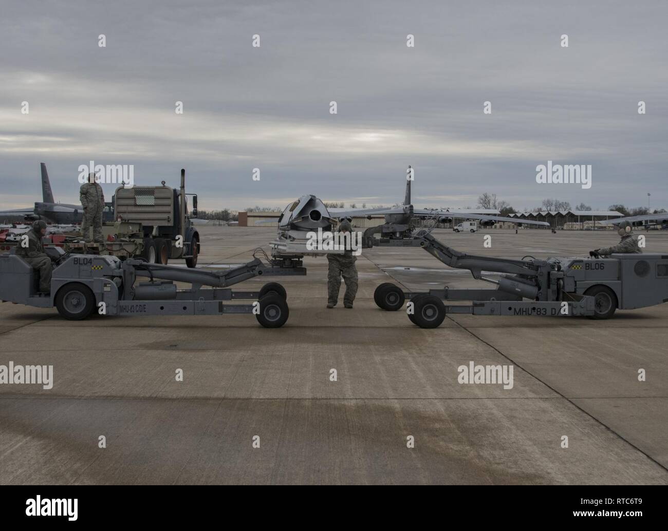 Aircraft armament systems specialists assigned to the 307th Aircraft ...