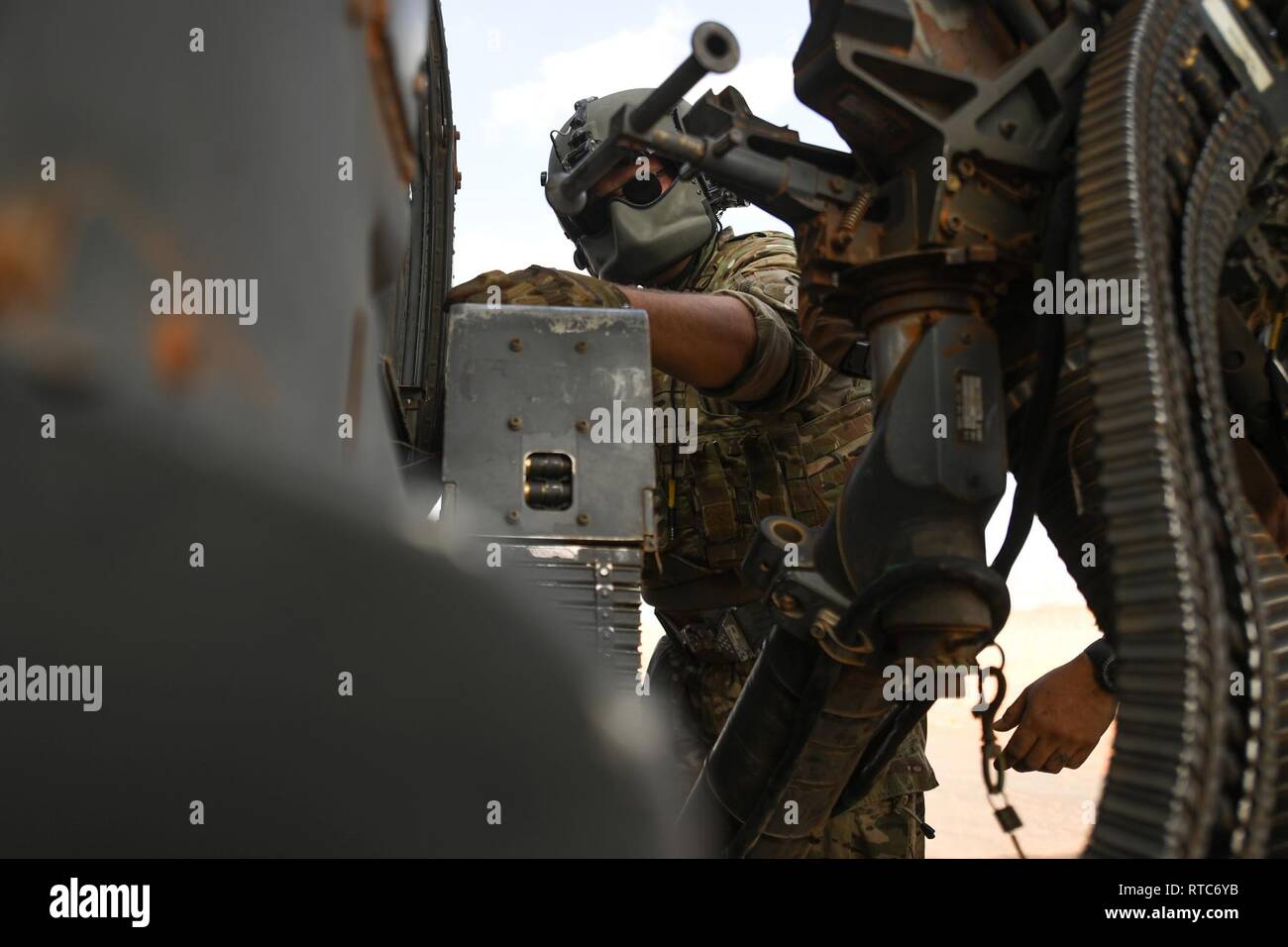 A U.S. Air Force special missions aviator assigned to the 303rd ...