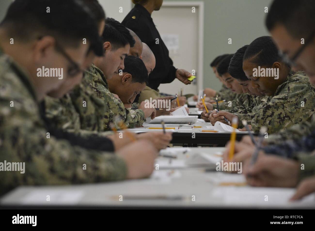 Navy operational support center nosc los angeles hi-res stock ...