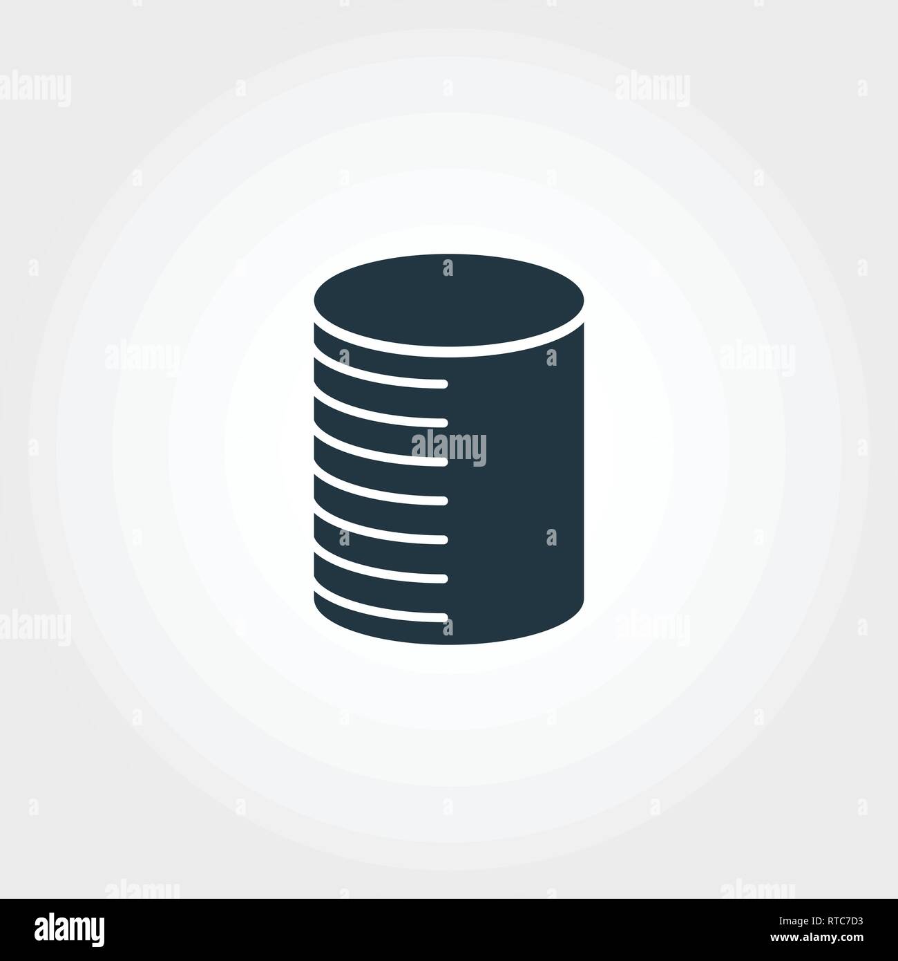 Capacity Measurement icon from measurement icons collection. Creative ...
