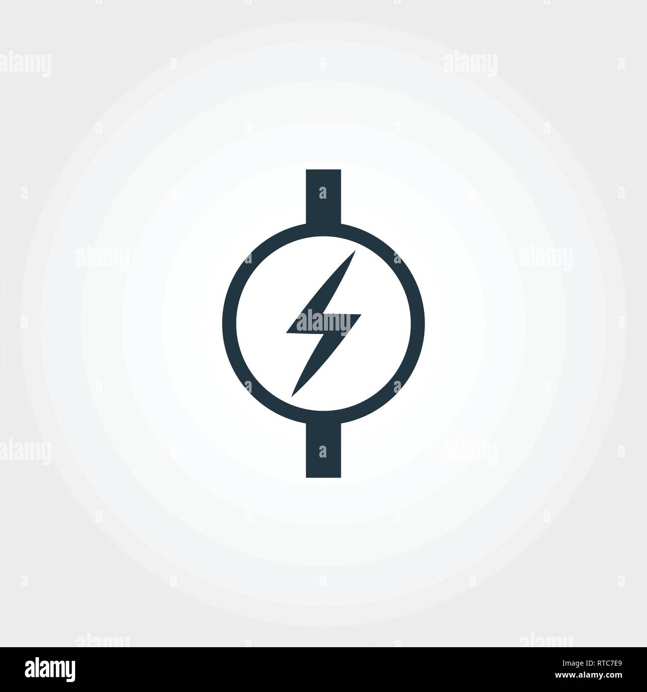 Electric Meter icon from measurement icons collection. Creative element ...
