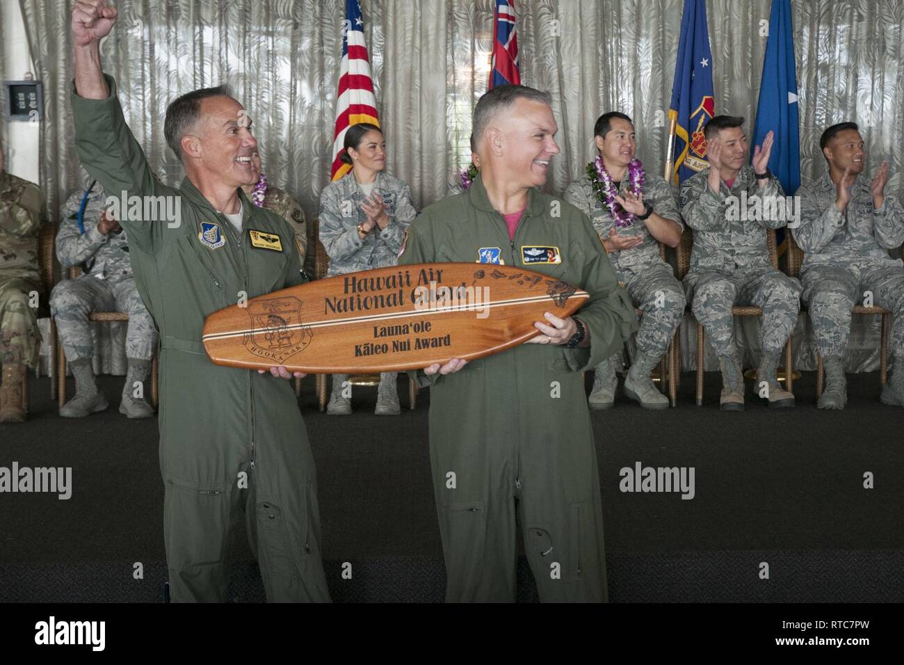 Commander of the 154th operations group hi-res stock photography and ...