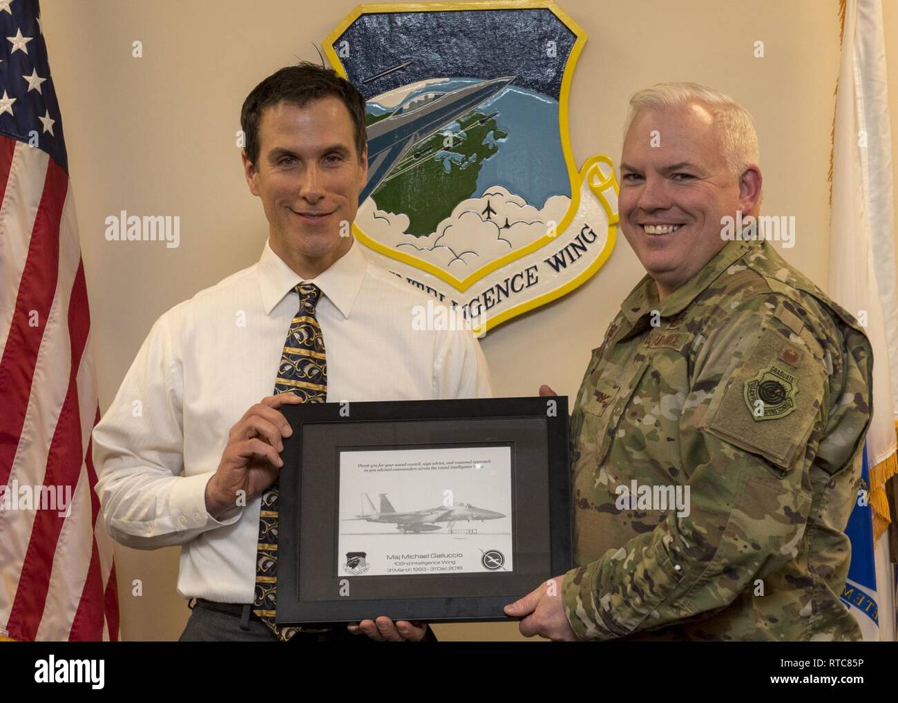 Maj. Michael Galluccio retired from the Massachusetts Air National ...