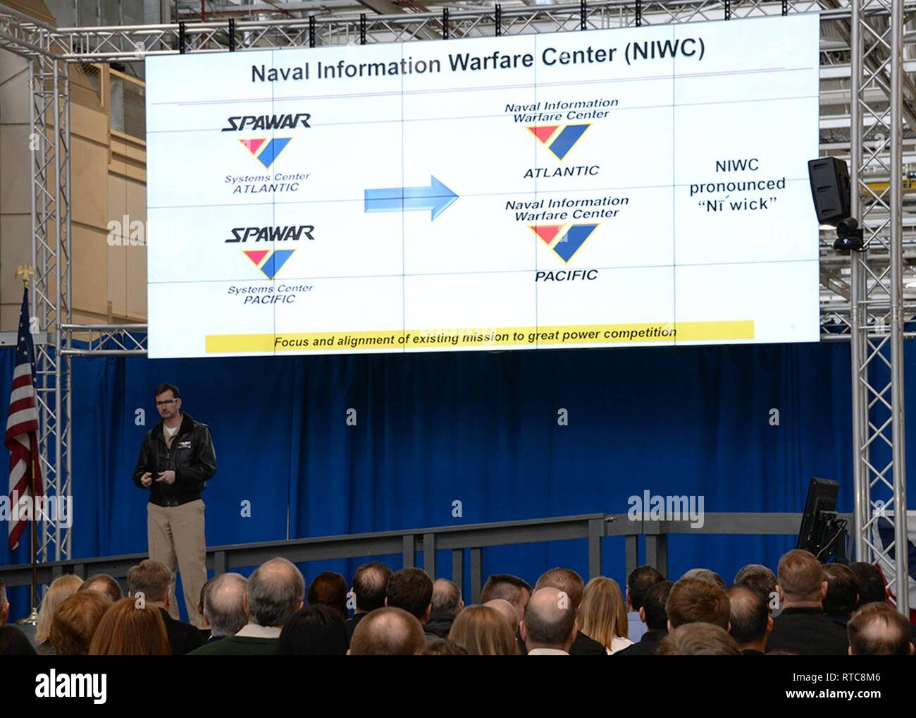 SAN DIEGO (Feb. 12, 2019) Space and Naval Warfare Systems Command ...