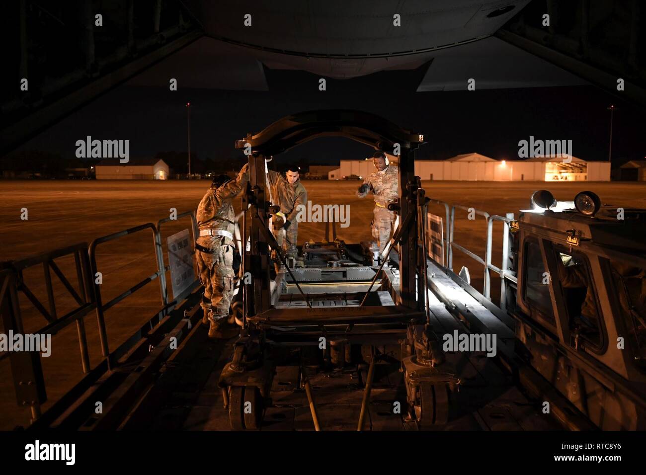 Aerial porters assigned to the 921st Contingency Response Squadron out ...