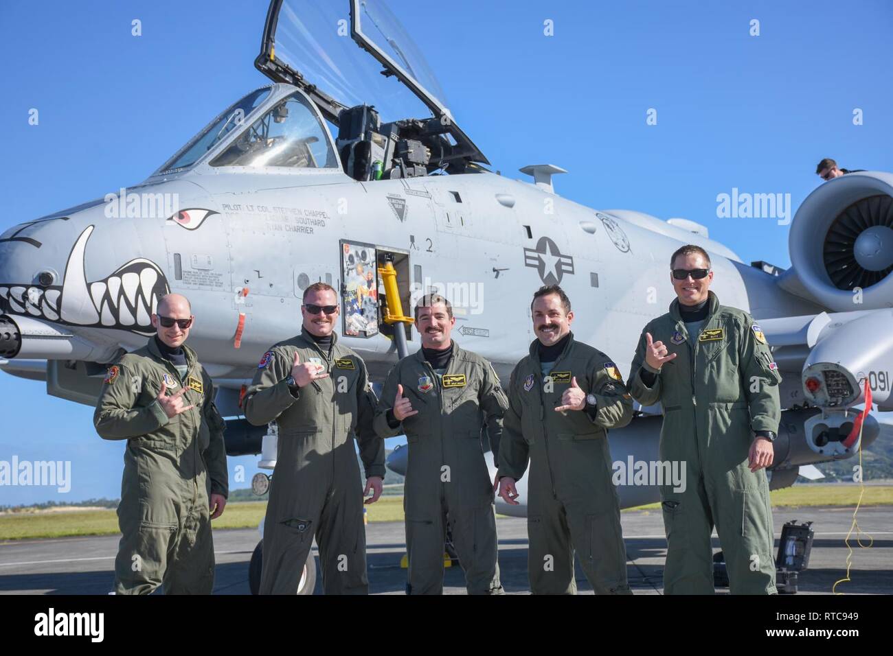 442d fighter wing hi-res stock photography and images - Alamy