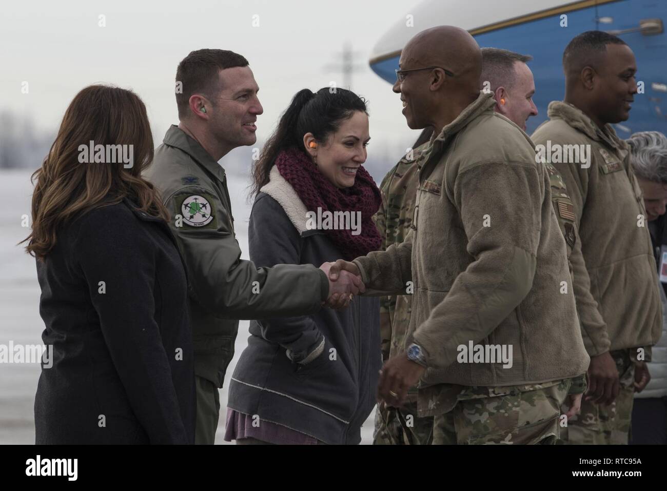 U.S. Air Force Gen. CQ Brown, Jr., Pacific Air Forces (PACAF) commander ...