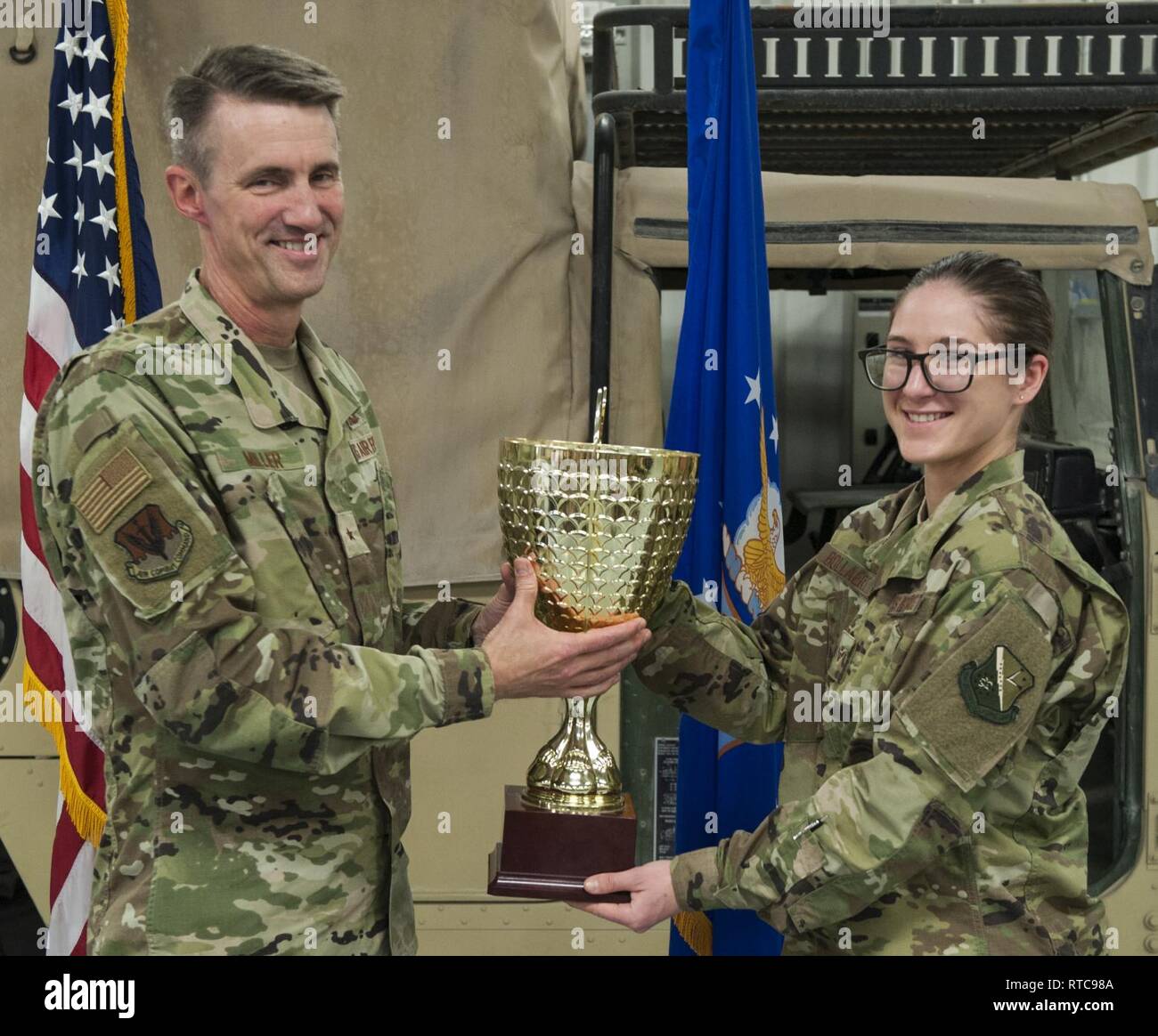 Brig. Gen. Tom Miller, Air Combat Command director of Logistics ...