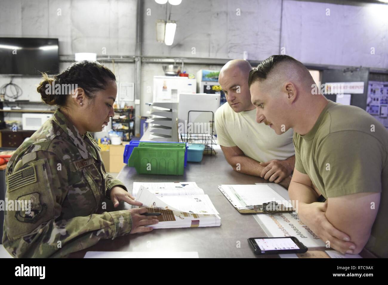 380th expeditionary logistics readiness squadron hi-res stock ...