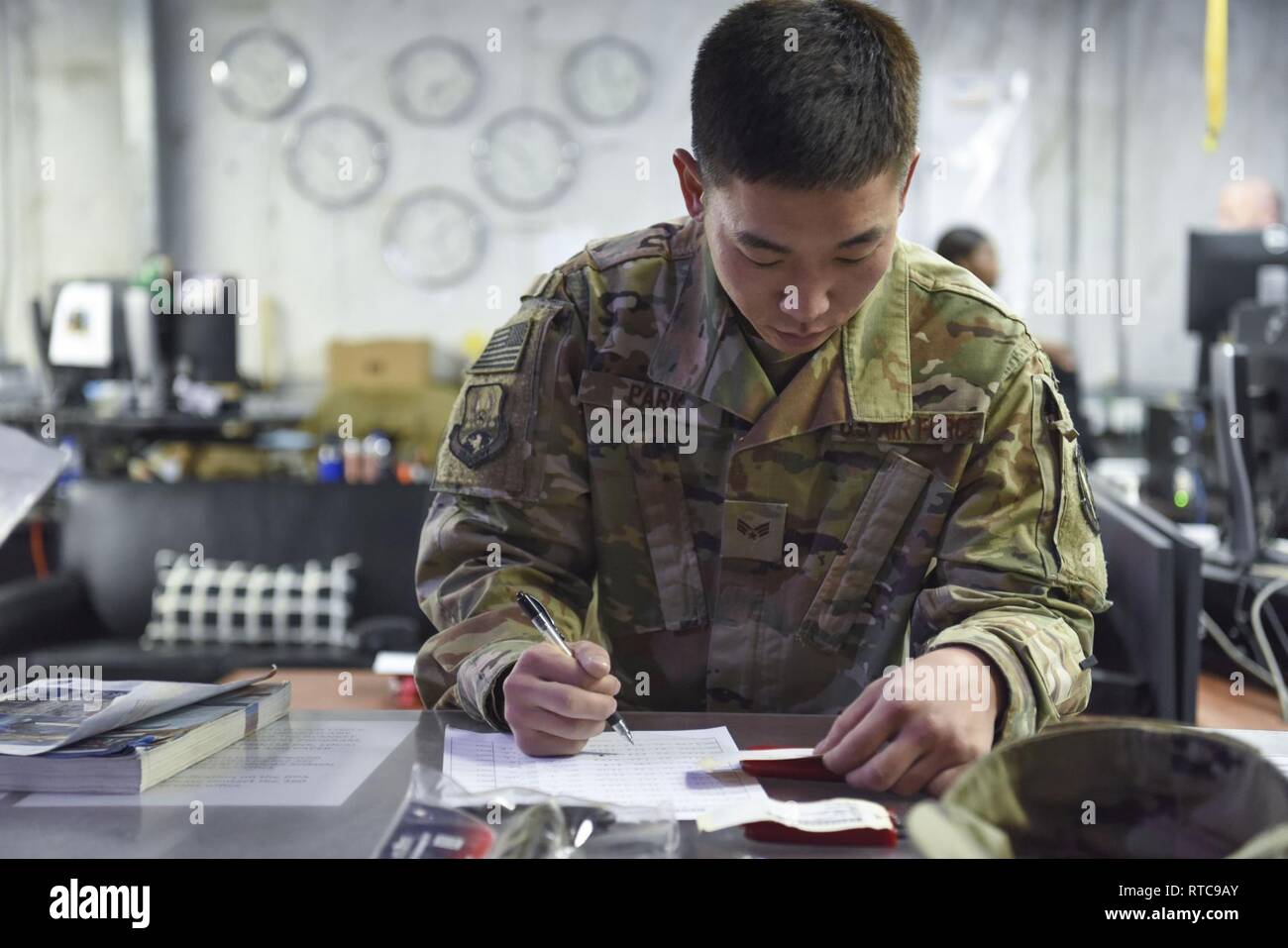 380th expeditionary logistics and readiness squadron hi-res stock ...