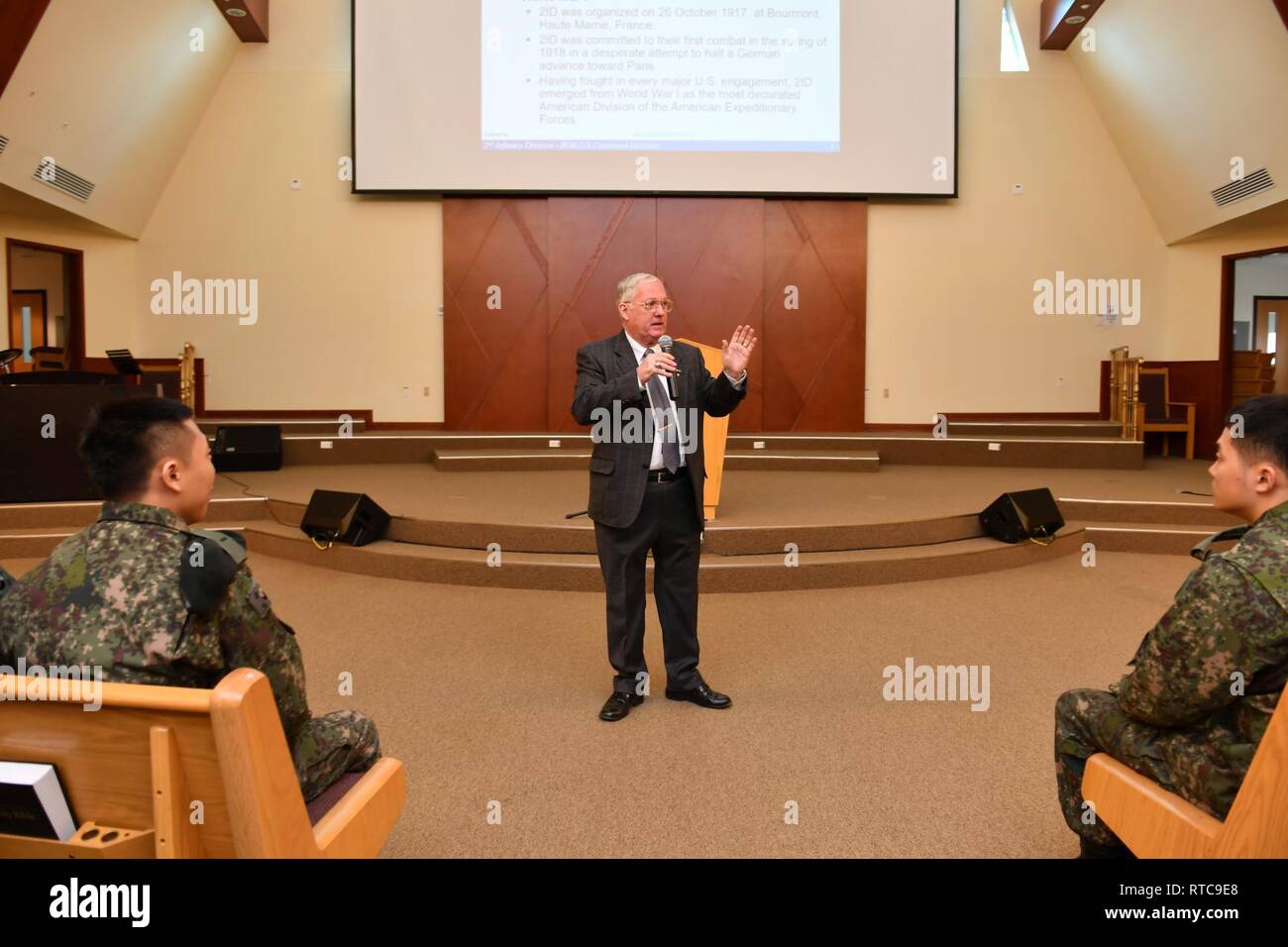 CAMP HUMPHREYS, Republic of Korea – Col. (retired) William M. Alexander ...