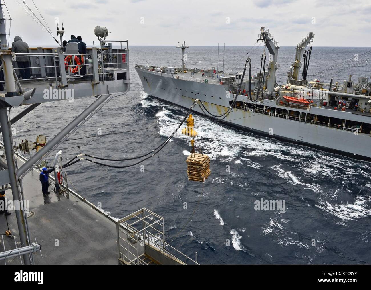 SEA OF JAPAN (Feb. 13, 2019) - U.S. 7th Fleet Flagship USS Blue Ridge ...
