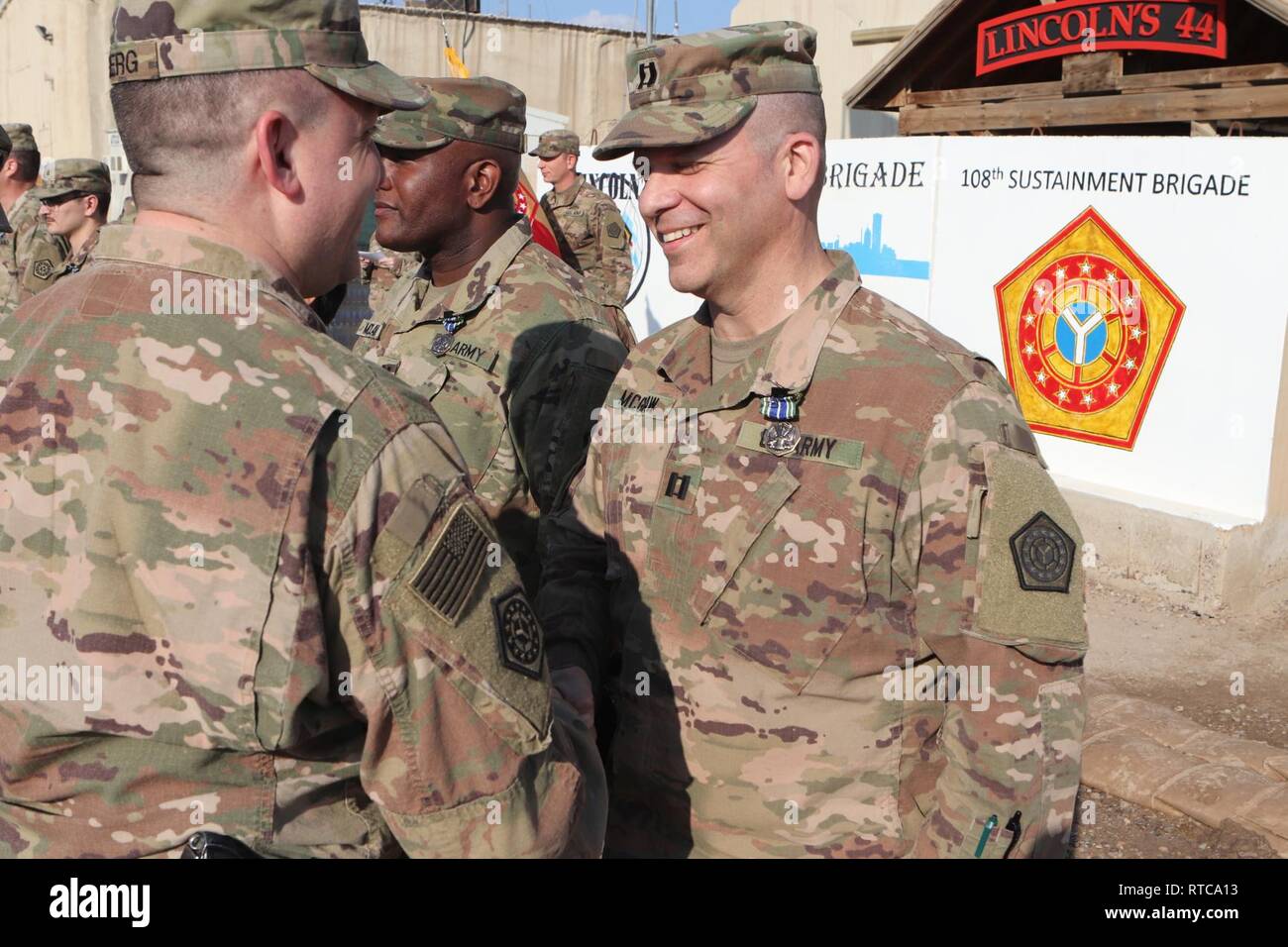 Illinois Army National Guardsman, Cpt. Darren McGraw, 108th Sustainment ...