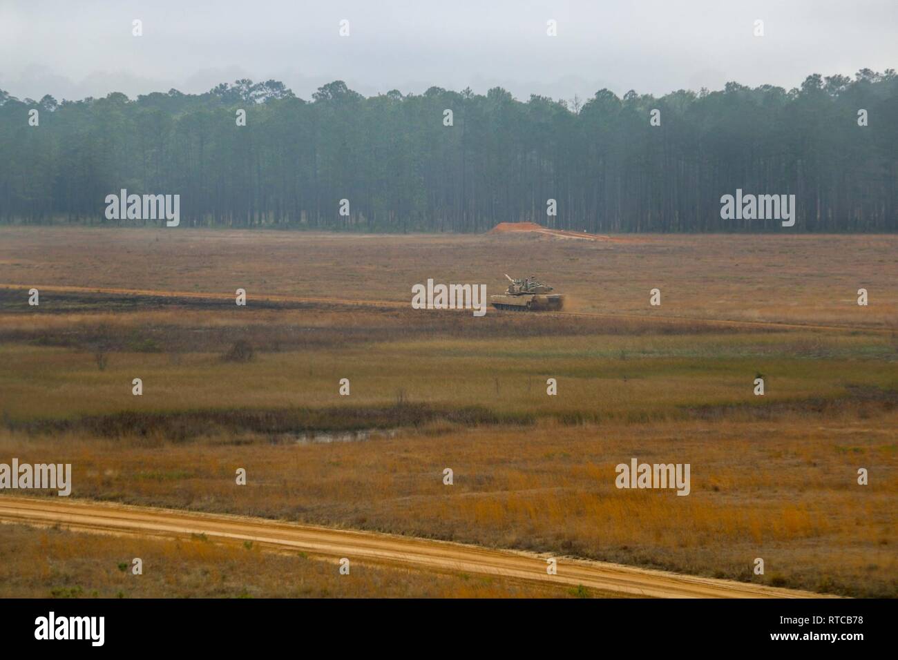 M1A1 Abrams tank assigned to 3rd Battalion, 67th Armored Regiment, 2nd ...