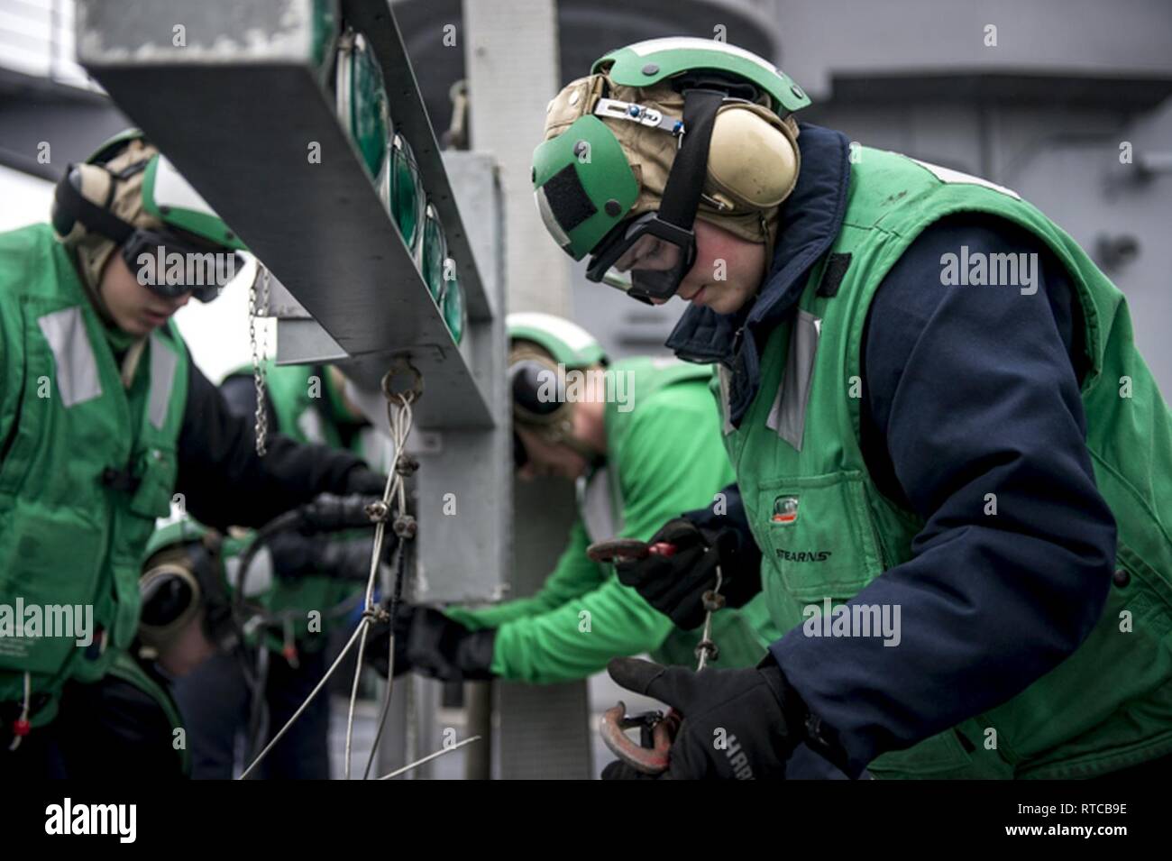 NORFOLK, Va. (Feb. 12, 2019) Interior Communications Electrician Seaman ...