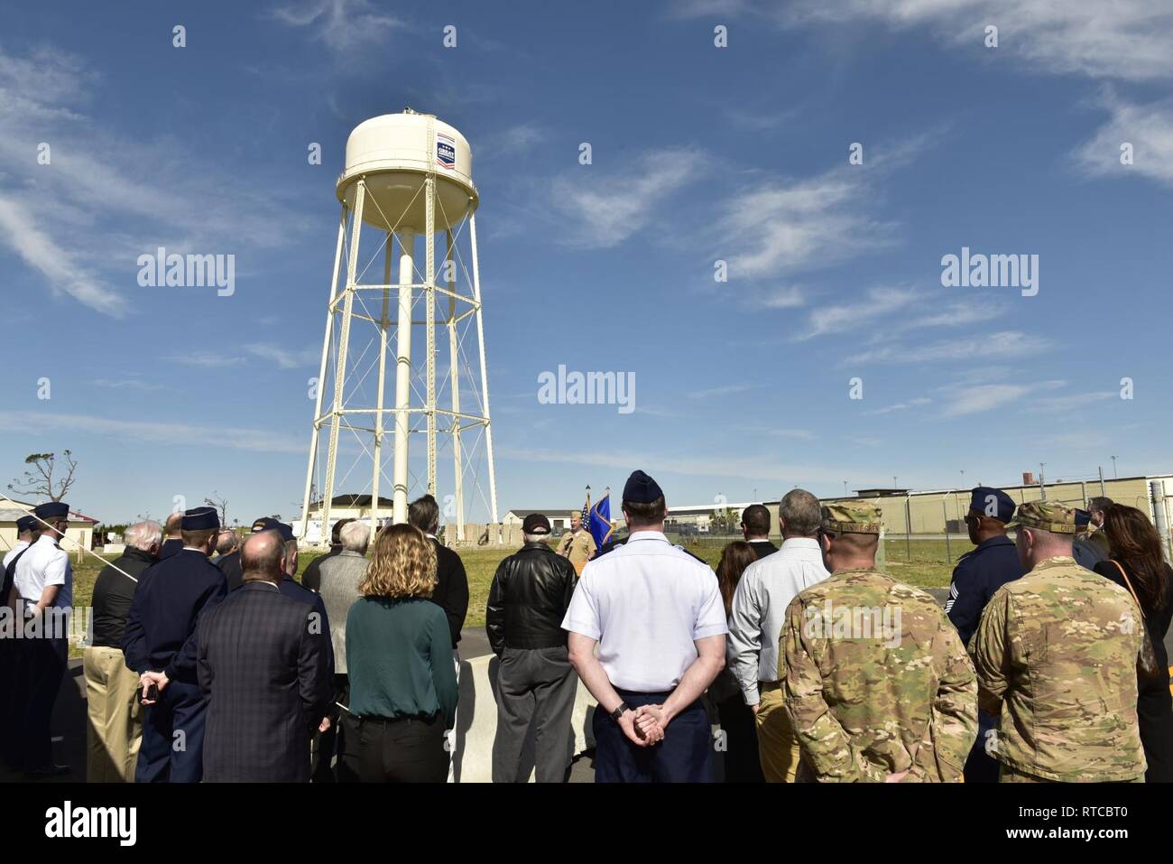 U.S. Navy Cmdr. Jay Sego, Naval Support Activity-Panama City commanding ...