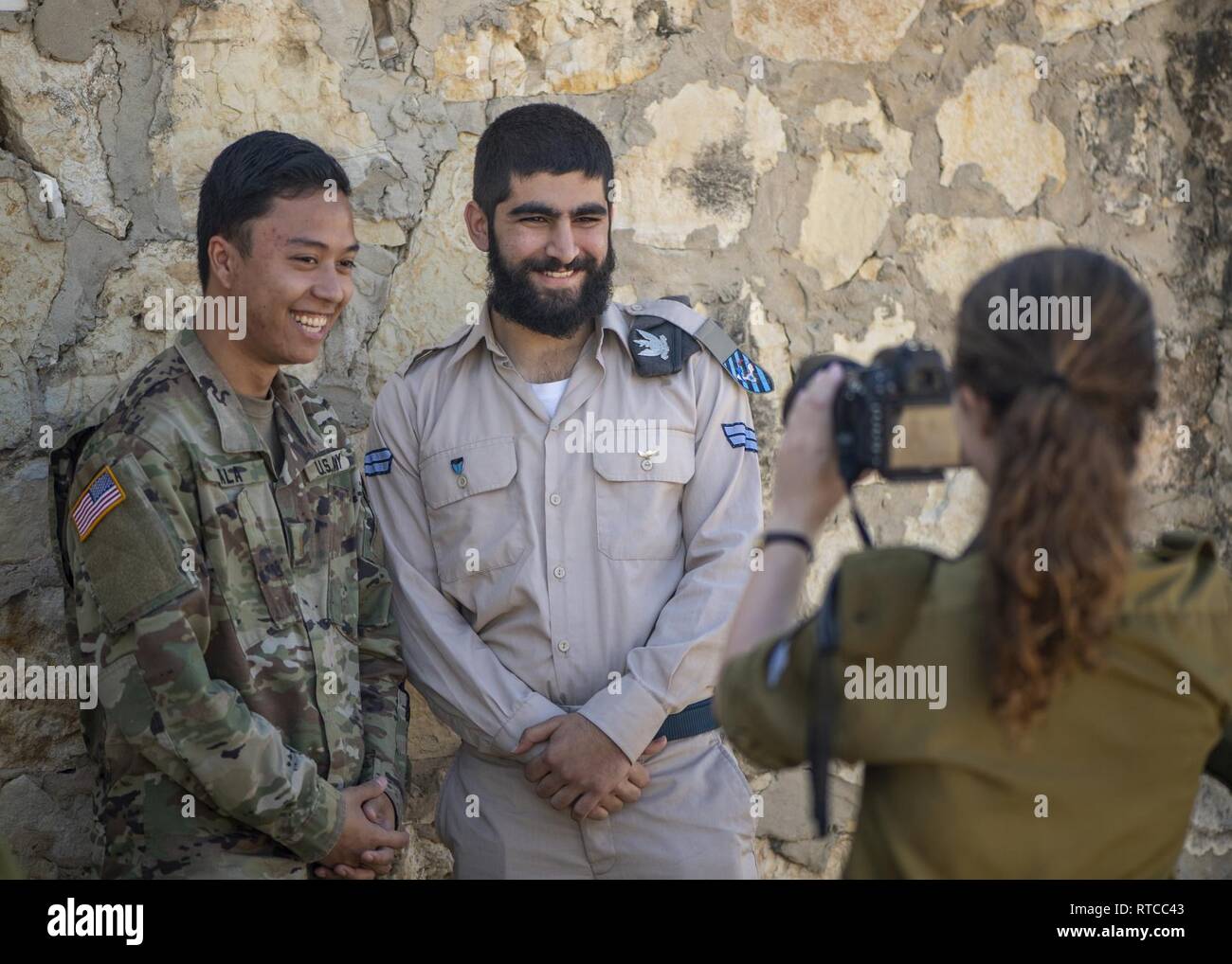HATZOR AIR FORCE BASE, Israel (Feb 13, 2019) U.S. and Israeli service ...