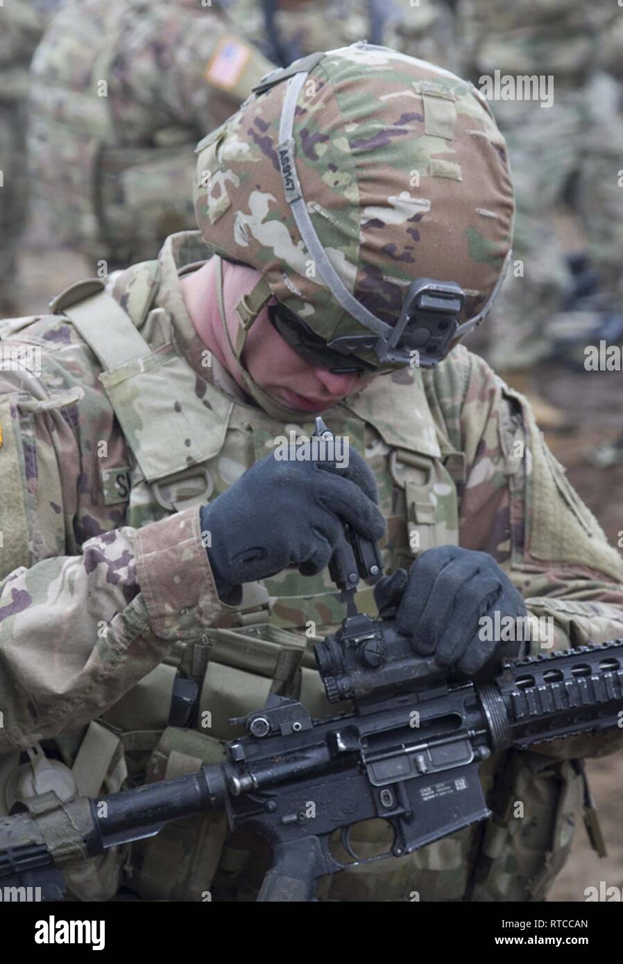 1st infantry division based out of fort riley hi-res stock photography ...