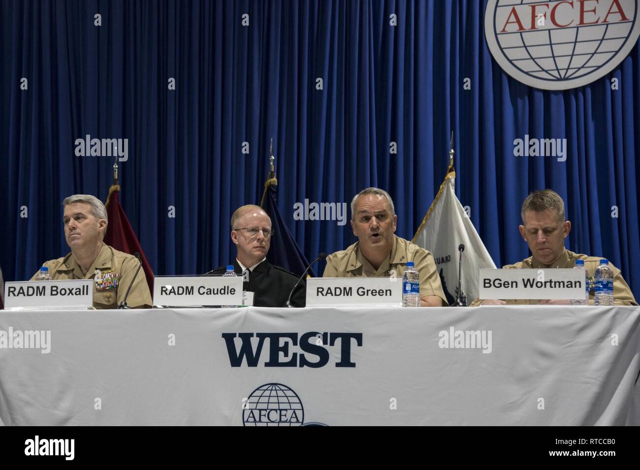 Rear adm collin green hi-res stock photography and images - Alamy