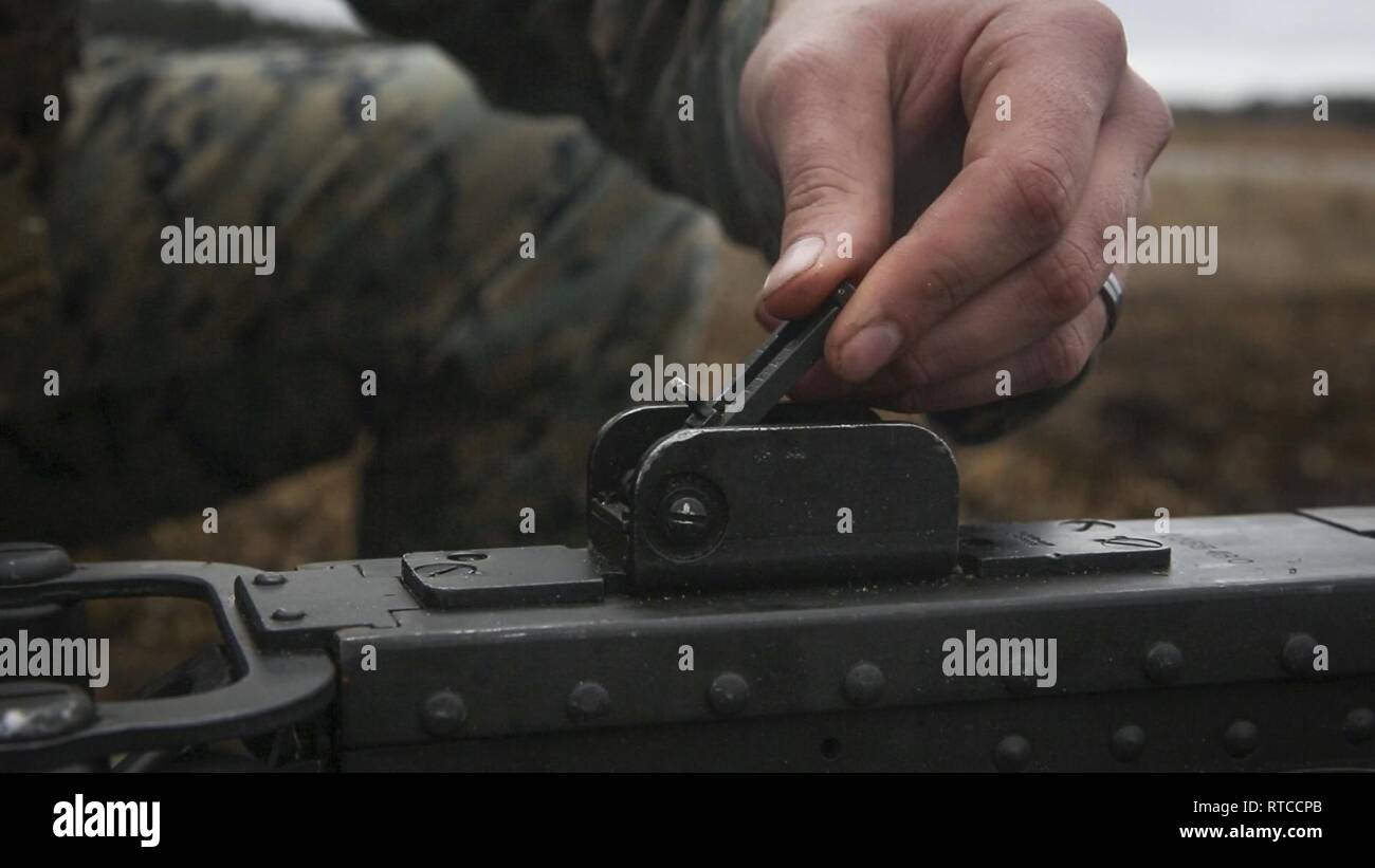 A U.S. Marine with 2nd Battalion, 6th Marine Regiment, 2nd Marine ...