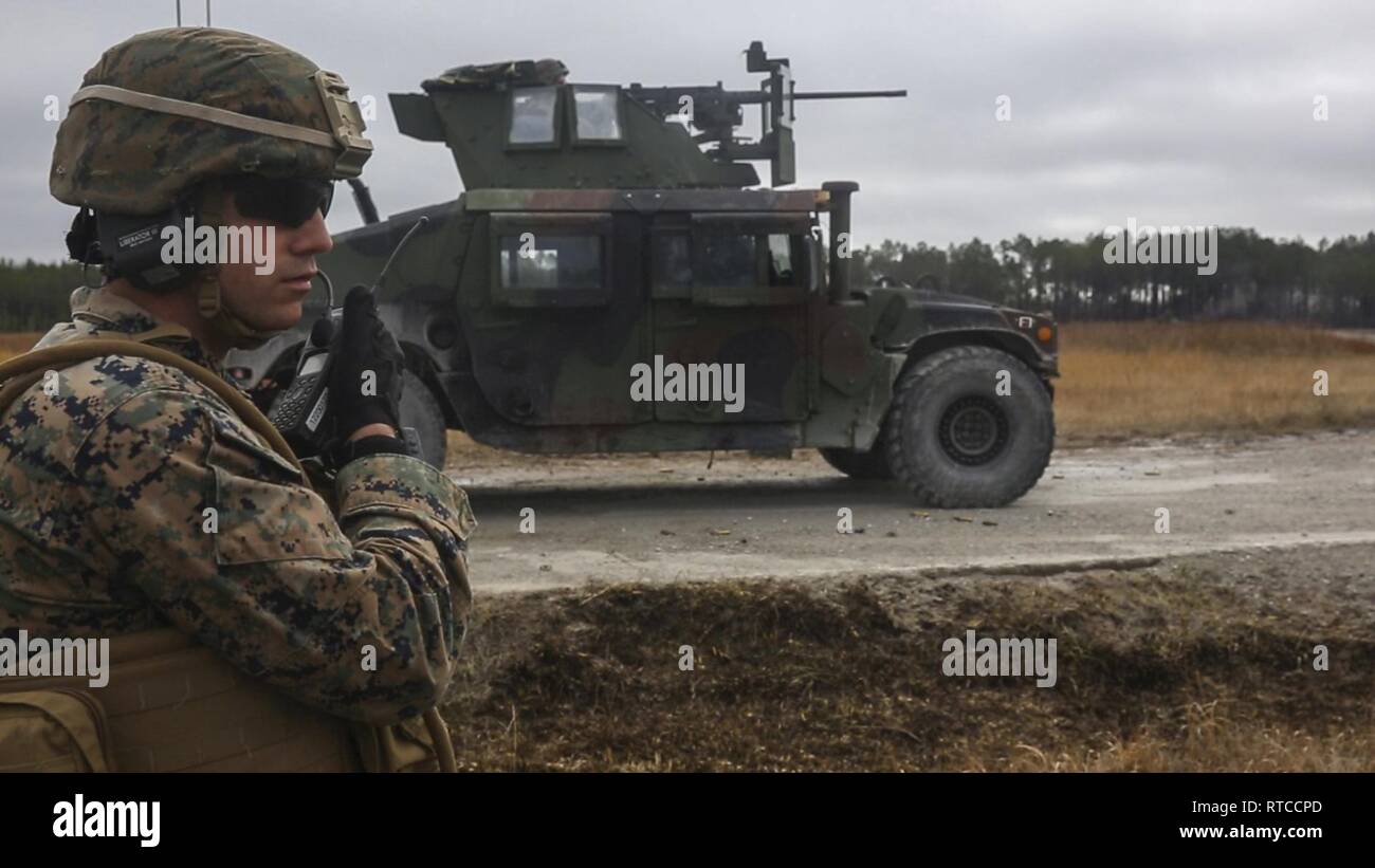 U.S. Marine Corps Sgt. Steven Weiss, a section leader with 2nd ...
