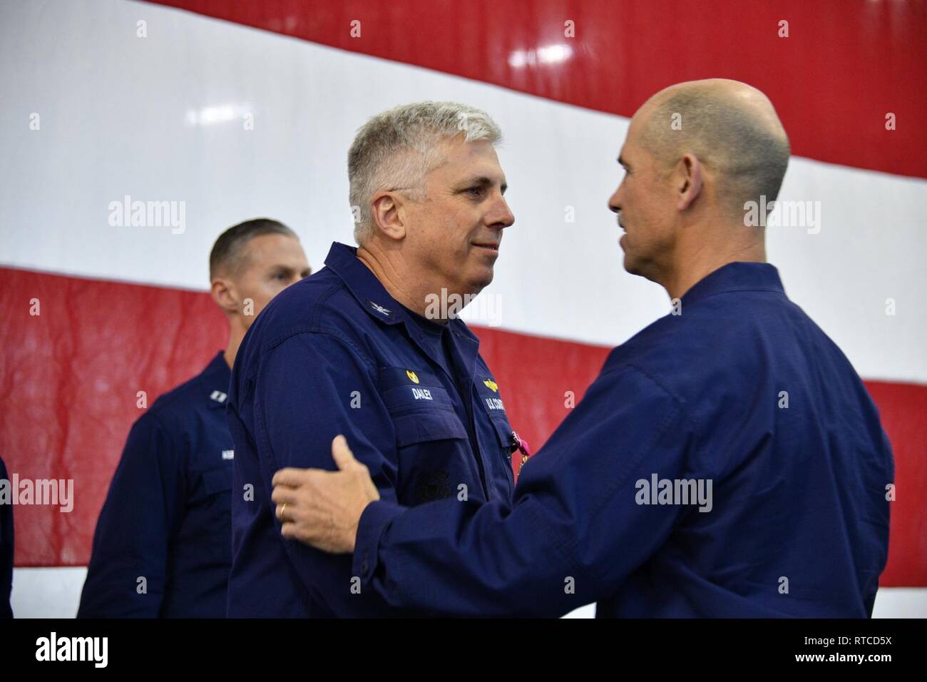 Coast Guard Vice Commandant Adm. Charles Ray, awards Capt. Bryan Dailey ...