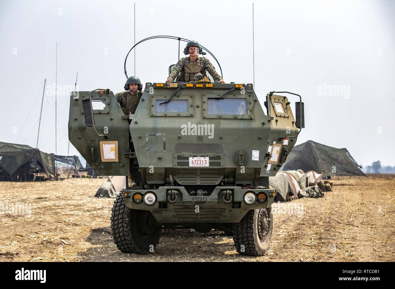 U.S. Marine Corps Cpl. Austin Smith and LCpl. Jacob Perrone with Sierra ...