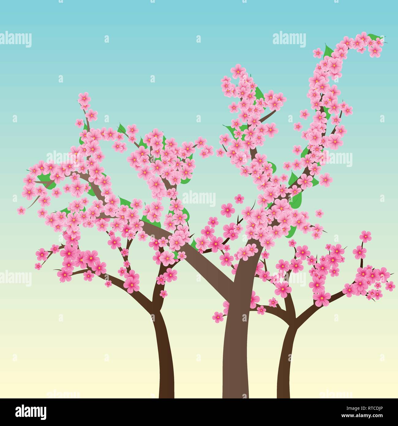 Blue sky backfround Stock Vector Images - Alamy