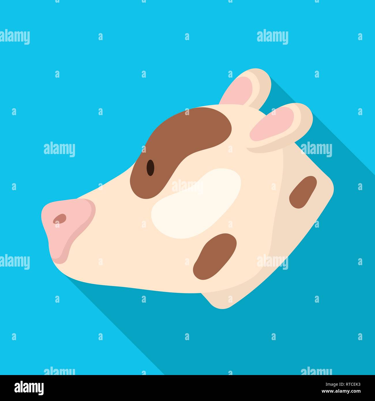 Vector design of pig and face sign. Collection of pig and pork vector ...