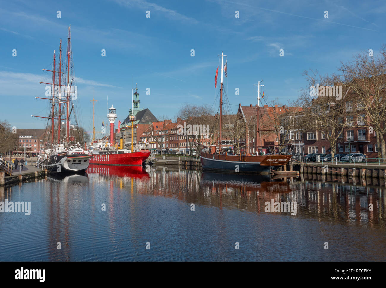Harbour emden hi-res stock photography and images - Alamy