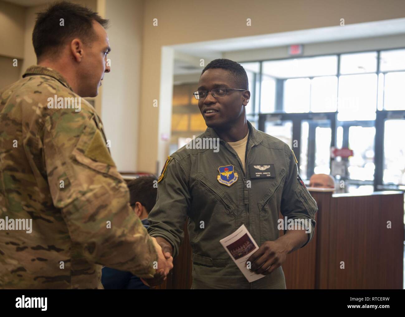 Staff Sgt. Rommel Jarrette, 58th Training Squadron loadmaster trainee ...