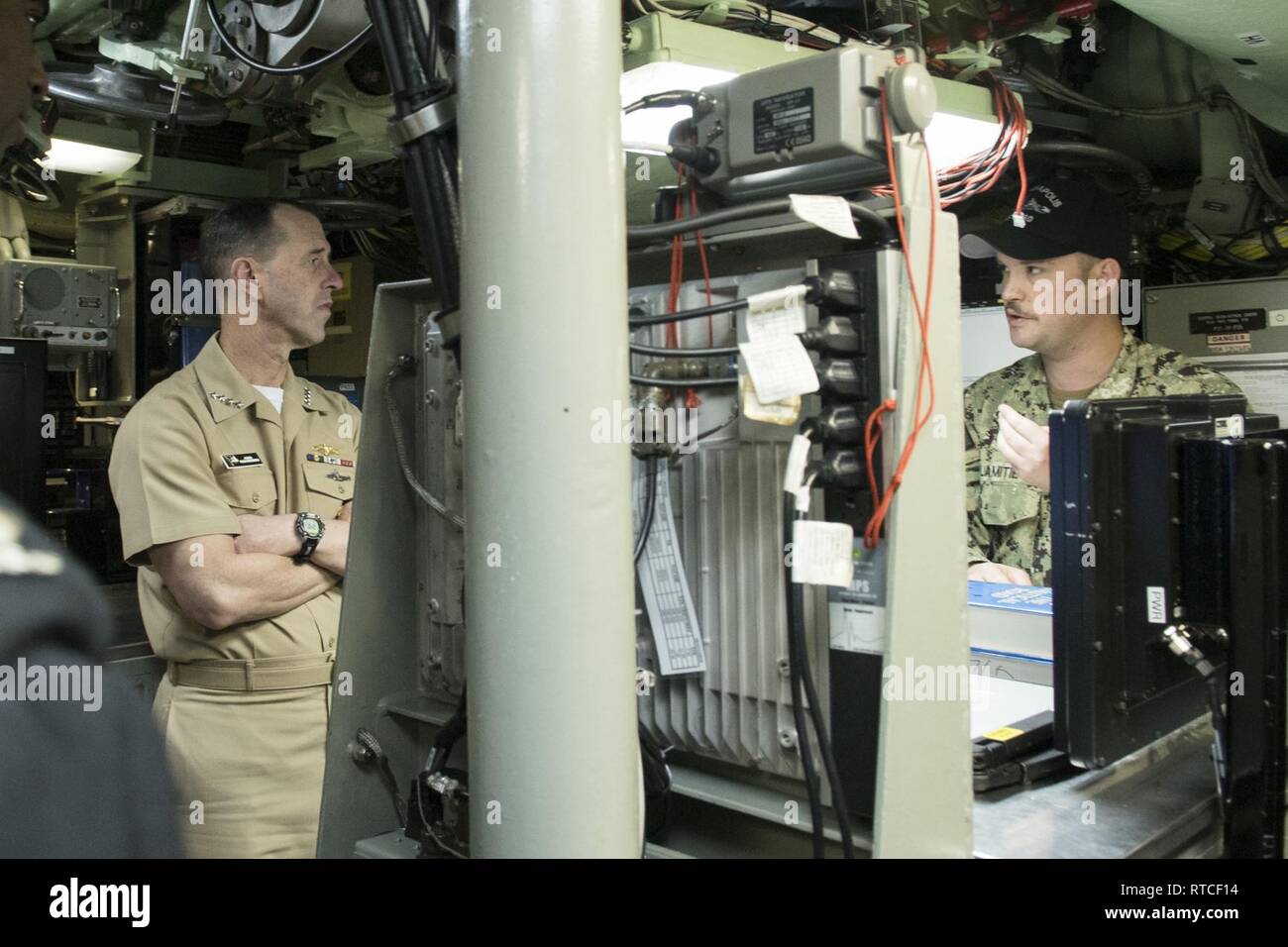 SAN DIEGO (Feb. 15, 2019) Chief of Naval Operations (CNO) Adm. John ...