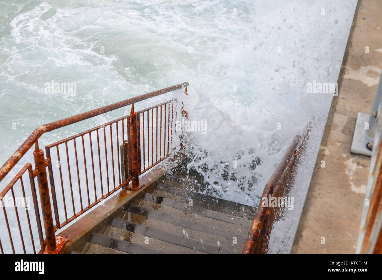 Slippery concrete hi-res stock photography and images - Alamy