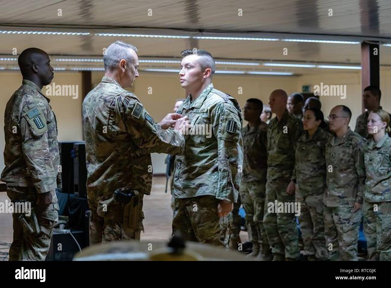 Lt. Col. Dennis Rohler, Task Force Cavalier, 529th Support Battalion ...