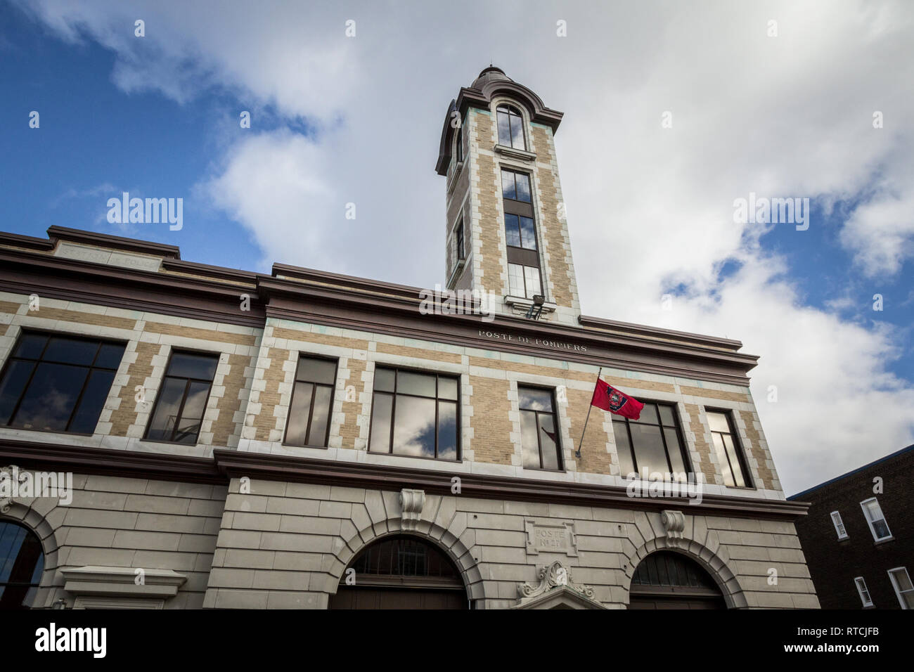 Montreal fire department hi-res stock photography and images - Alamy