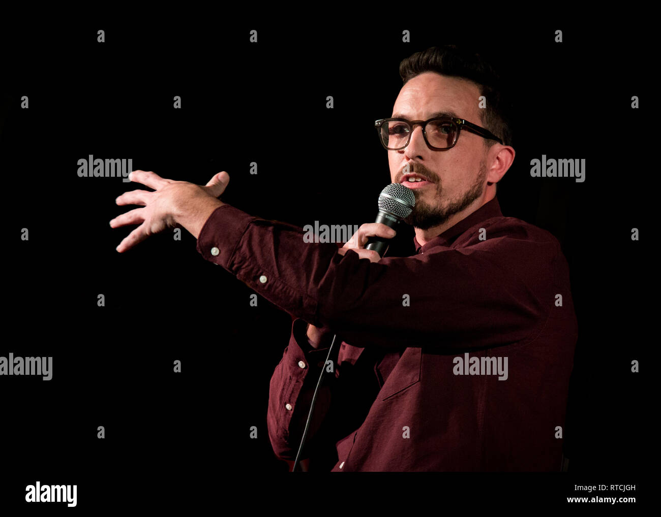 Ross McGrane, Stand Up Comedian, Southend, Essex © Clarissa Debenham ...