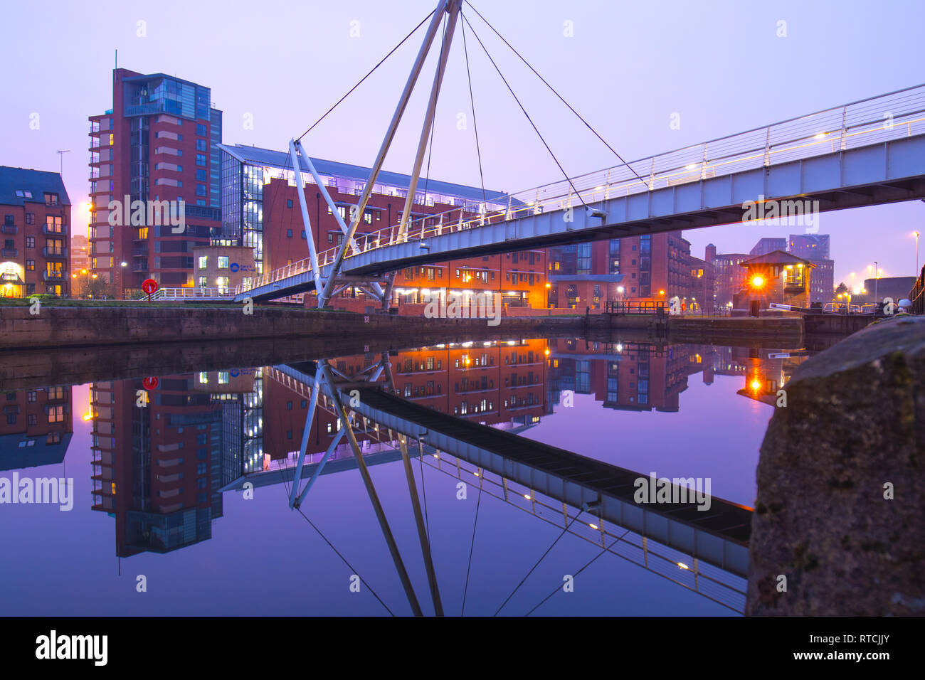 Knights way footbridge hi-res stock photography and images - Alamy