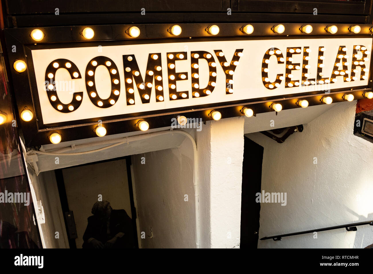 Comedy cellar, new york hi-res stock photography and images - Alamy