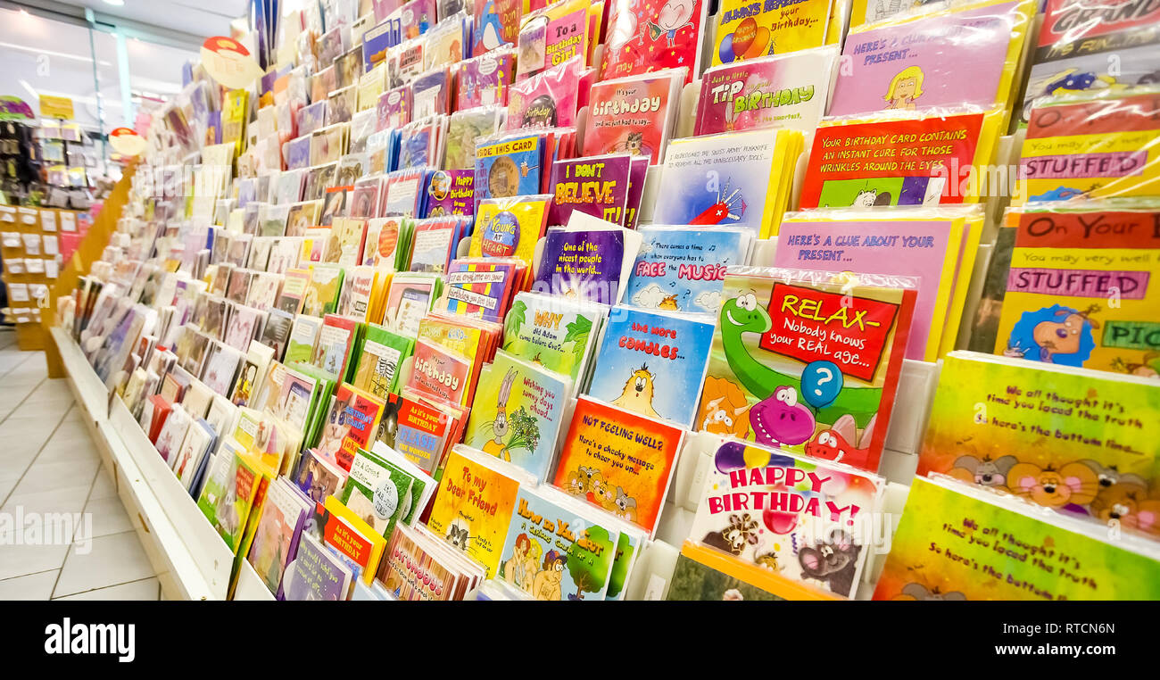 Hallmark cards store hi-res stock photography and images - Alamy