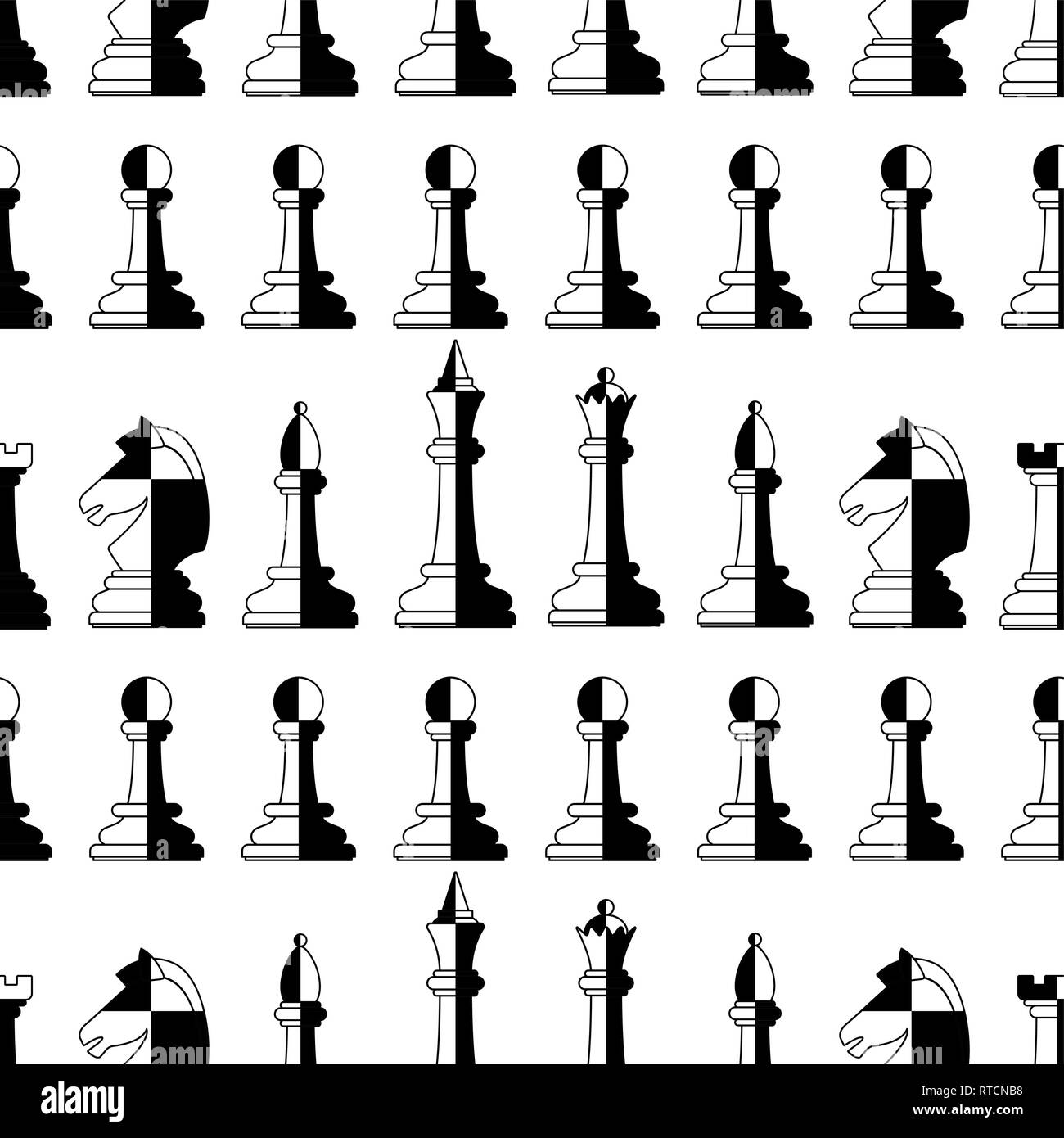 Chess Stock Vector Images - Alamy