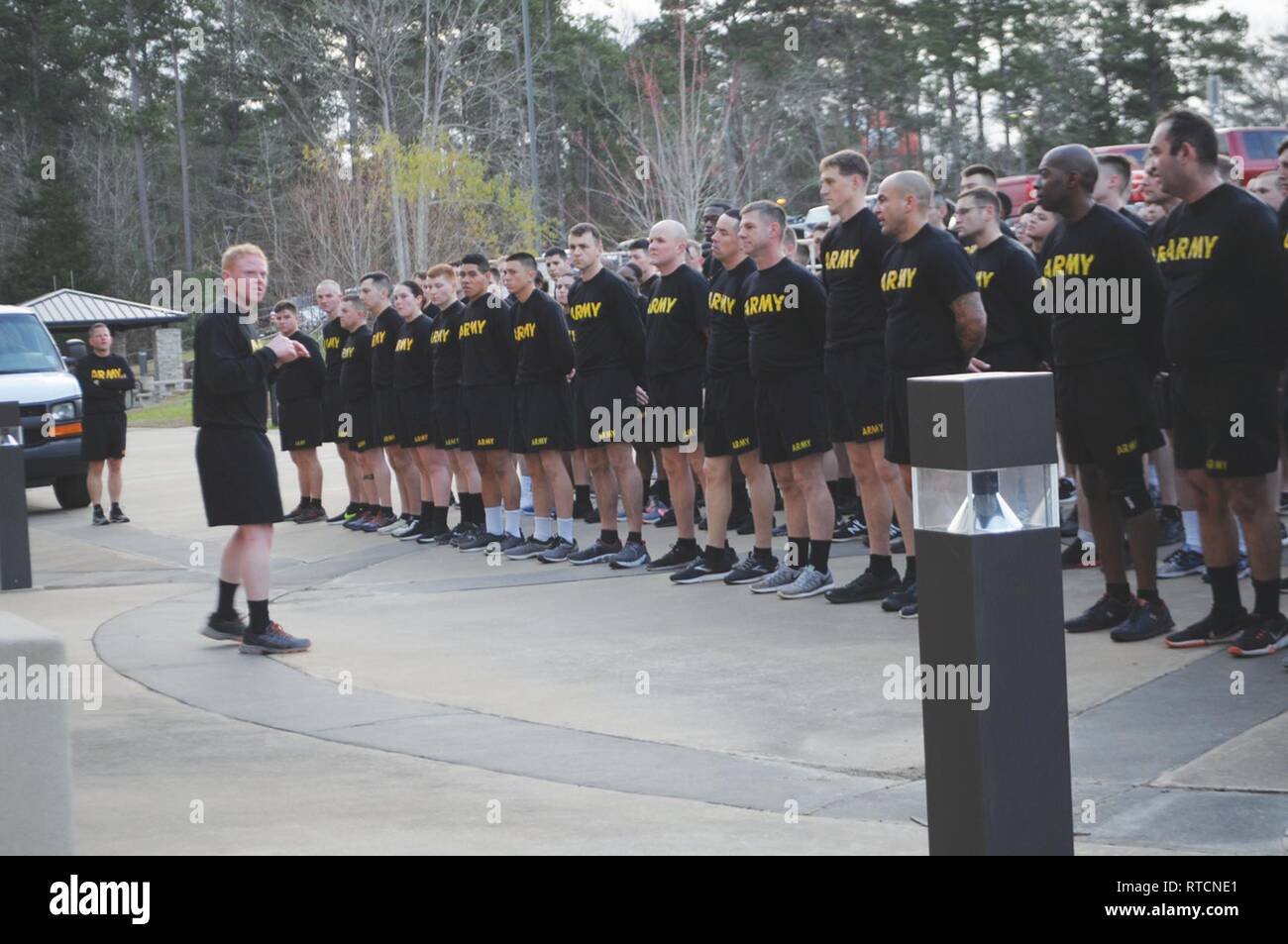 Standing Next To Army