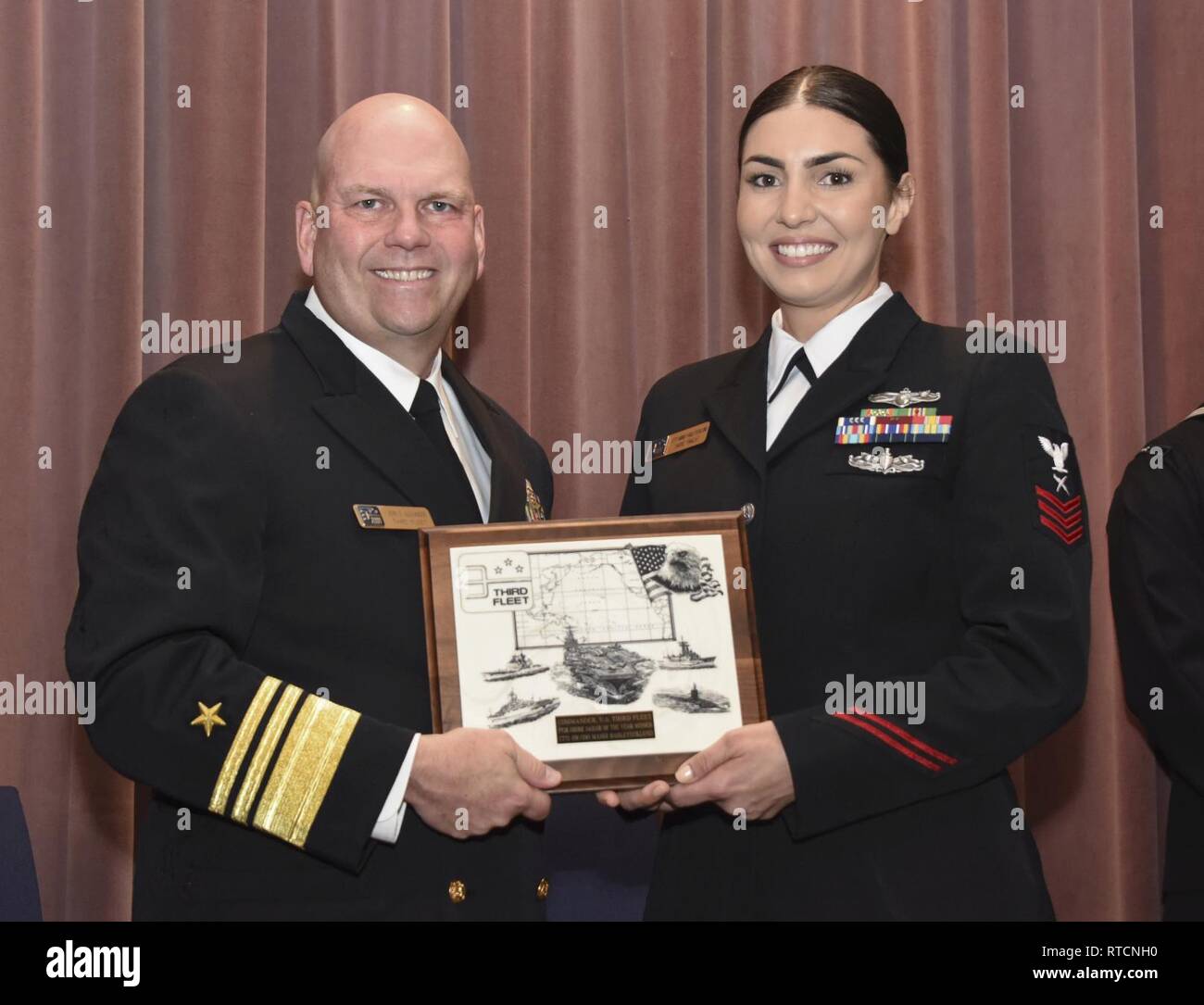 SAN DIEGO (Feb. 14, 2019) – Vice Adm. John Alexander, commander, U.S ...