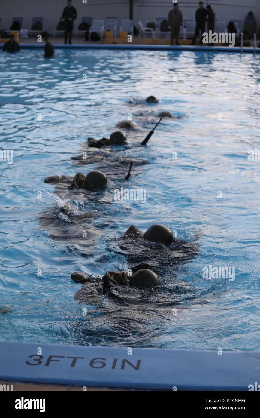 Basic swim qualification hi-res stock photography and images - Alamy