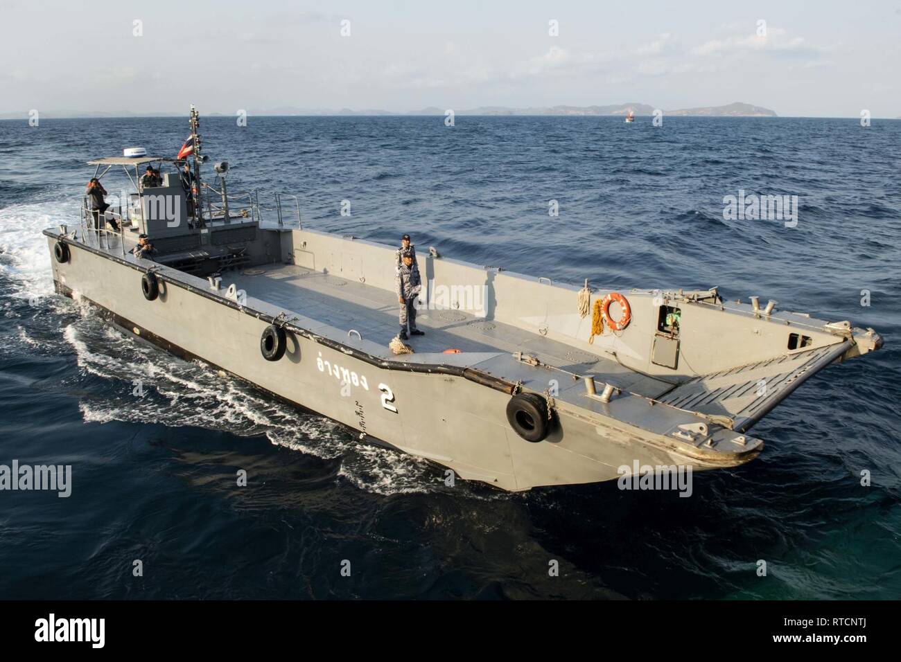 GULF OF THAILAND (Feb. 14, 2019) - A landing craft, mechanized (LCM ...